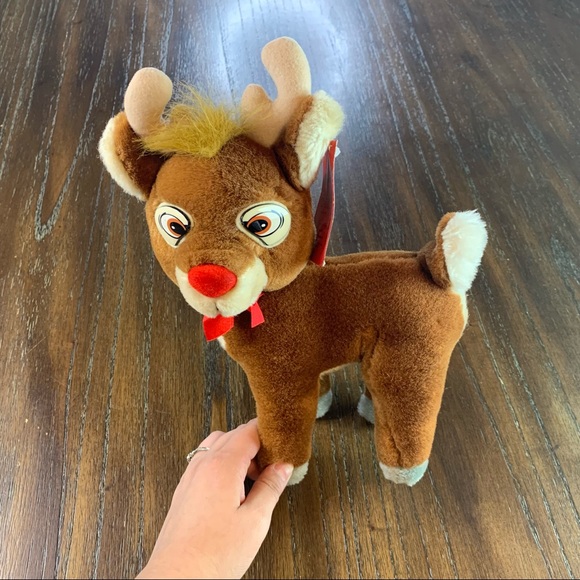 Applause | Toys | Vintage Applause Rudolph The Red Nosed Reindeer Plush ...